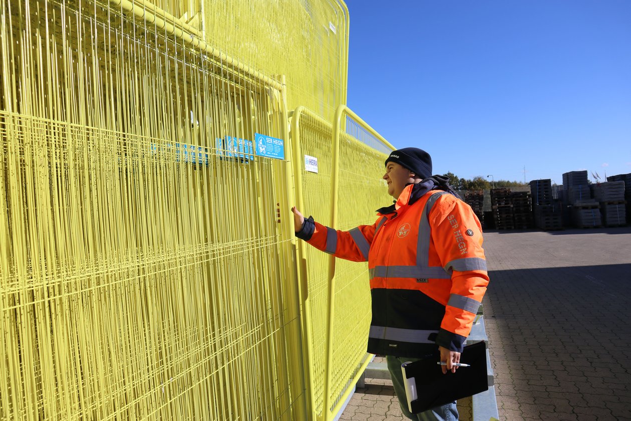 Kundespecifik support l Heras Mobilhegn